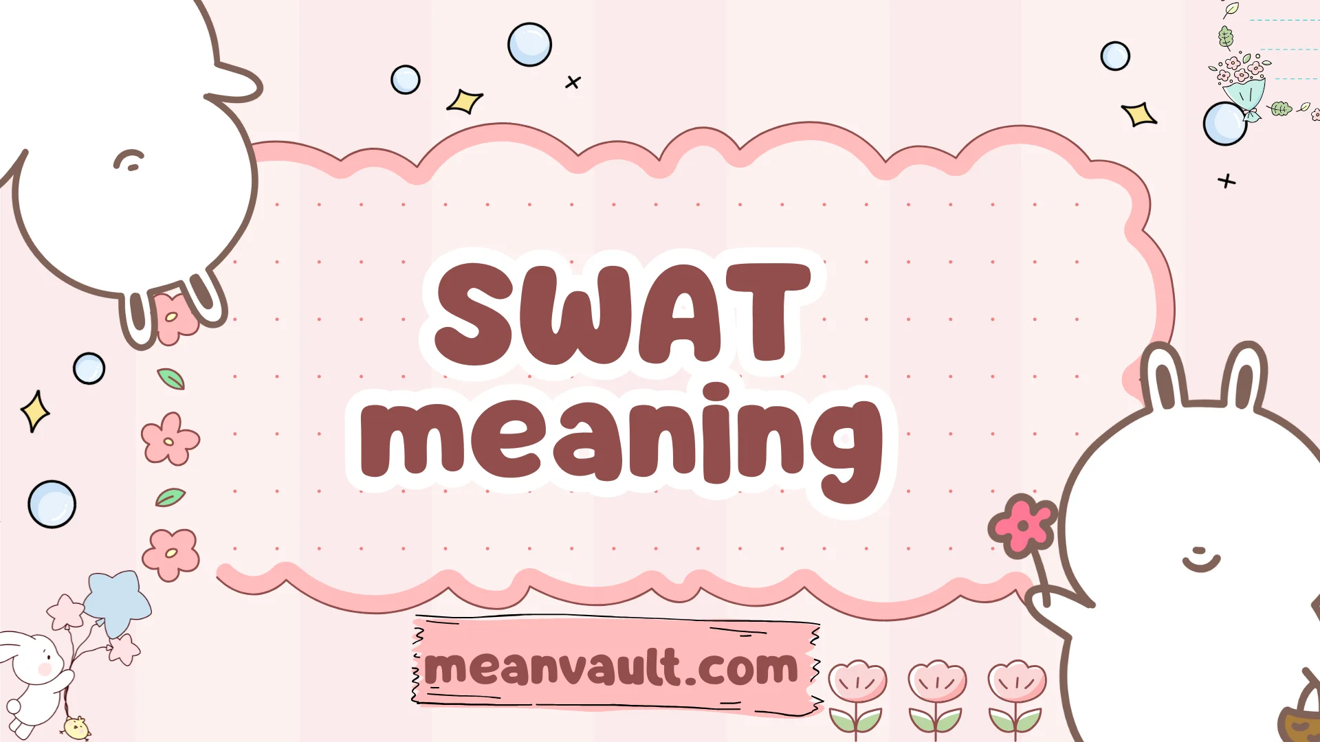 SWAT Meaning: Understanding the Term, Its Origins, and Its Impact in ...